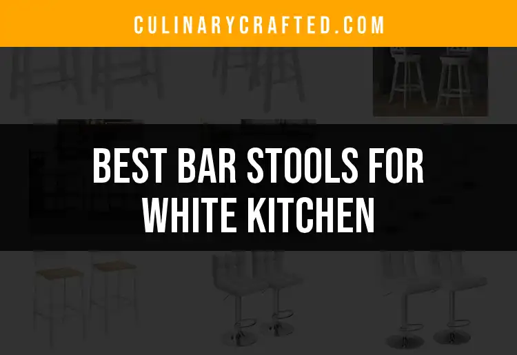 13 Stunning Bar Stools for Your White Kitchen Bliss